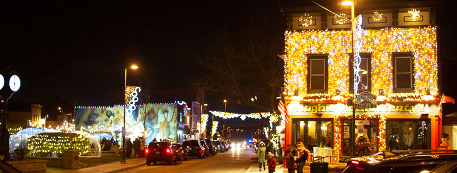 Lighting Up Lemont! | Heritage Corridor