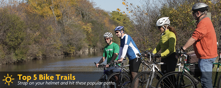 Top 5 Bike Trails | Heritage Corridor